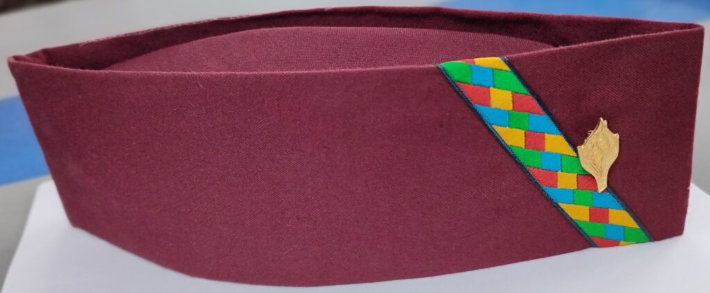 Uttarakhandi Pahadi Topi Maroon Free Delivery - pahadifresh.com