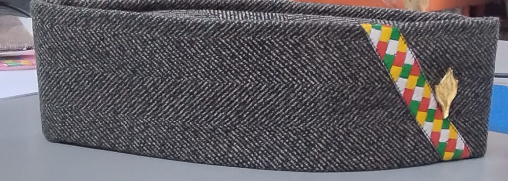 Pahadi woolen brahmakamal Topi/Cap Bone Grey - pahadifresh.com